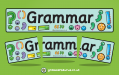 Grammar Banner (7 Colours) - Grammarsaurus