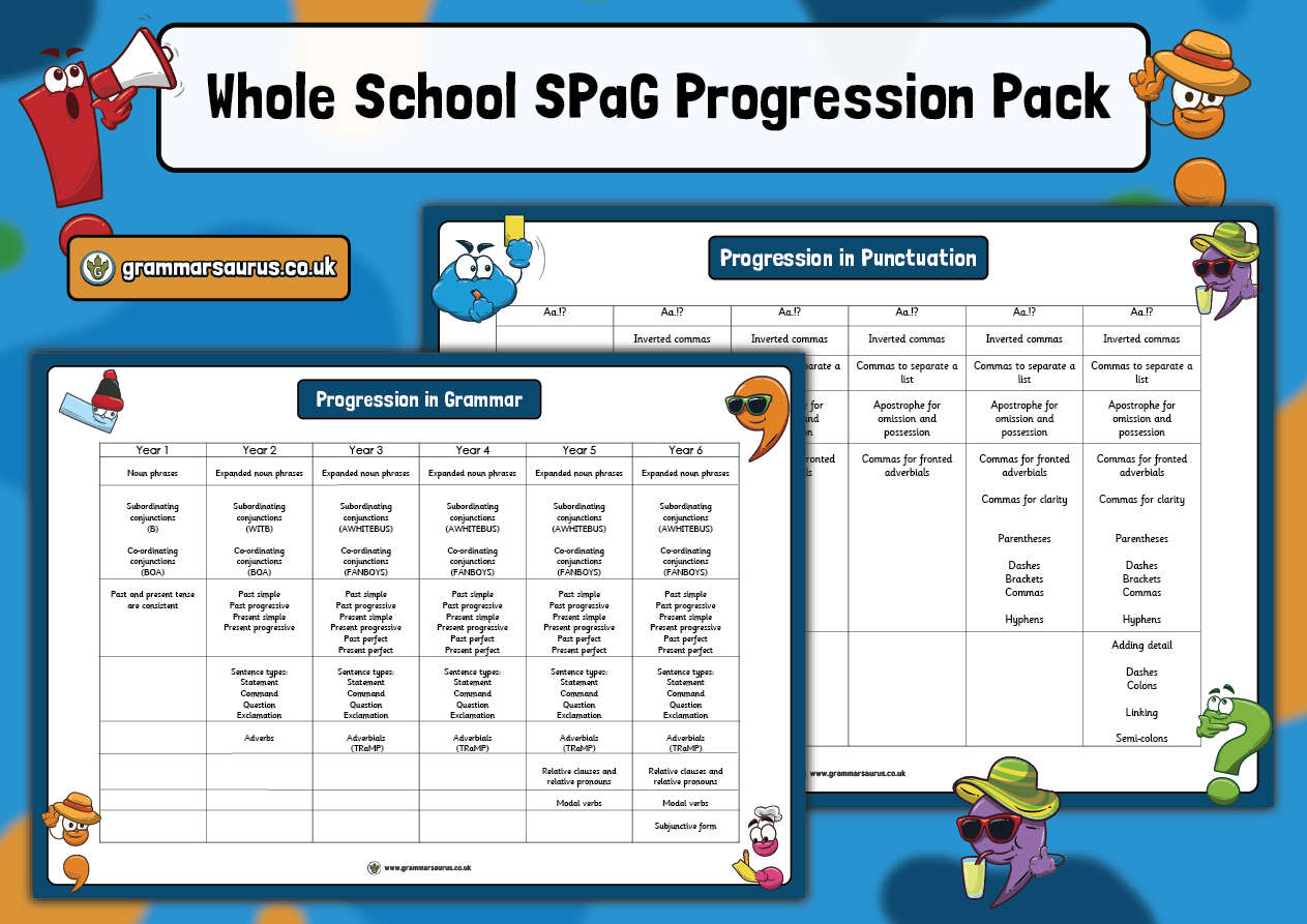 Year 6 SPaG Loop Game Grammarsaurus Year 6 SPaG Loop Game Grammarsaurus