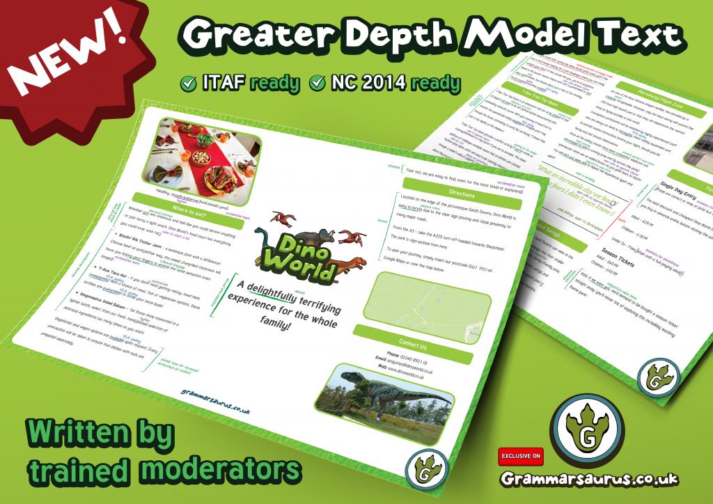 Year 6 Greater Depth Model Text Persuasive Leaflet blank And Year 6 Greater Depth Model Text Persuasive Leaflet blank And