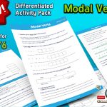 Modal Verbs Homework/Worksheet - Grammarsaurus