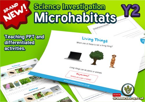 Year 2 Science - Living Things and their Habitats - Plants and Animals ...