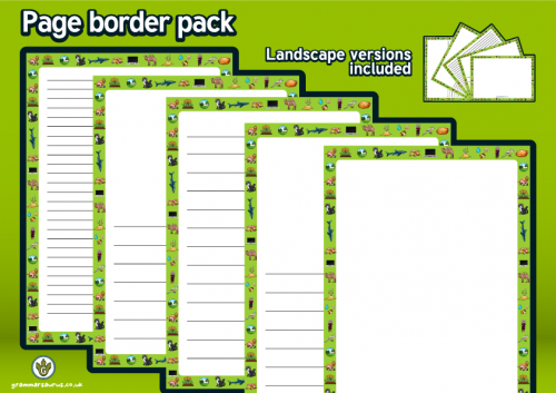 Science - Living Things and their Habitats - Page Border Pack ...