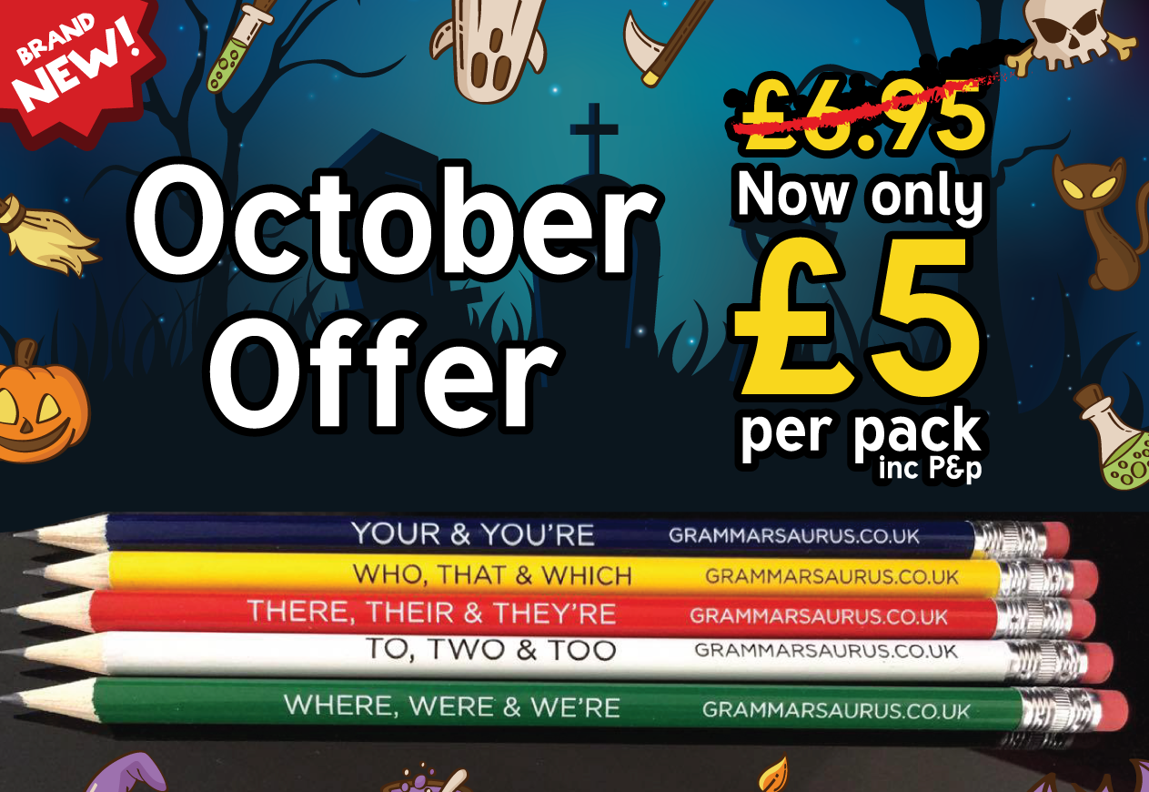 Pencil-Ad - Grammarsaurus