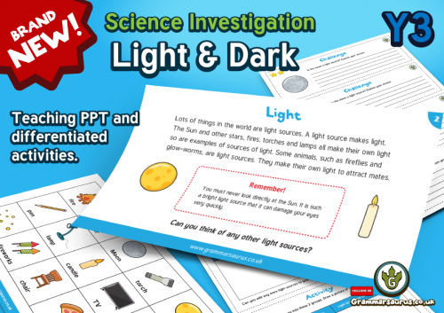 Year 3 Light - Grammarsaurus