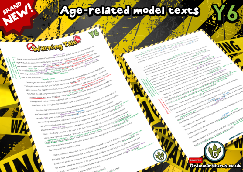 Warning-Tale - Grammarsaurus