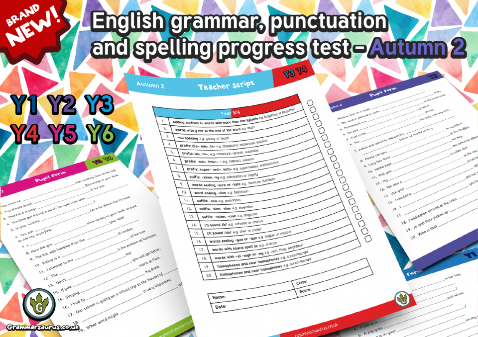 Autumn-Tests-2-Ad - Grammarsaurus