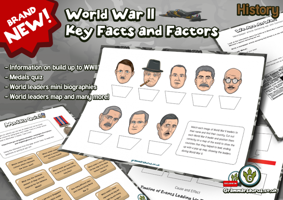 World War Two - Page 3 of 3 - Grammarsaurus