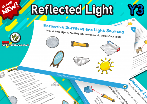 Reflected Light Ad - Grammarsaurus