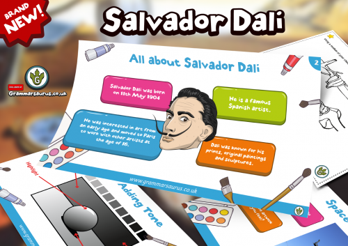KS2 Art - Salvador Dali - Resource Pack - Grammarsaurus