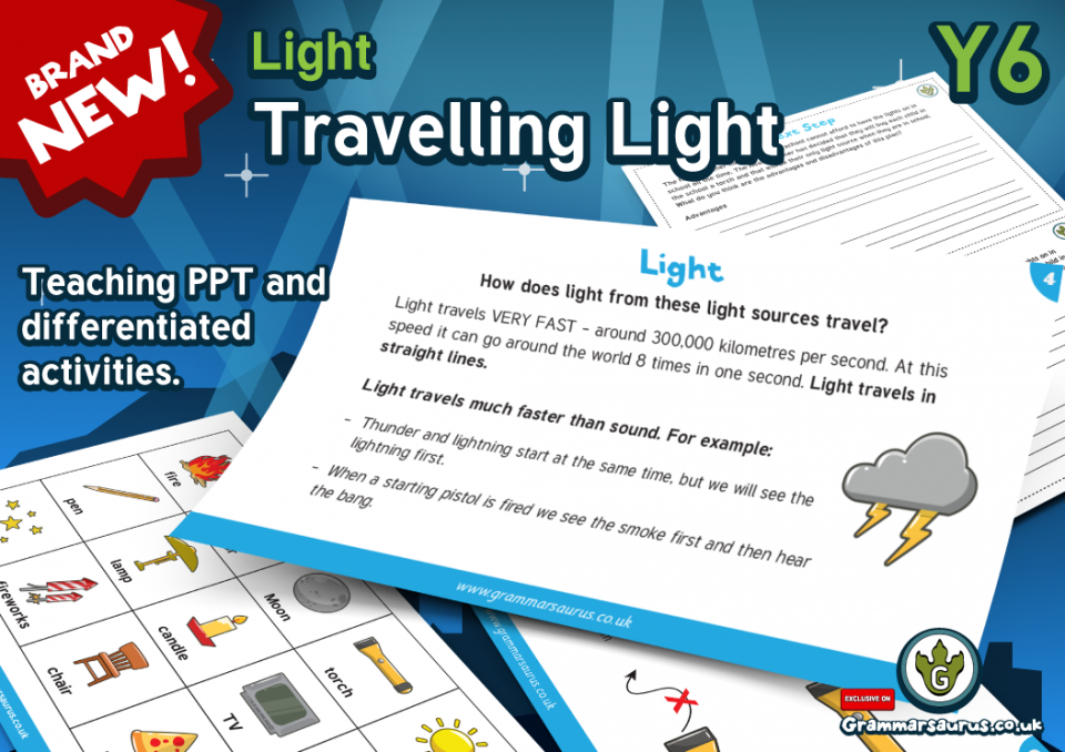 Year 6 Light - Grammarsaurus