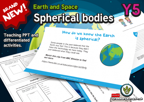 Year 5 Science - Earth and Space - Spherical Bodies - Lesson 2 ...