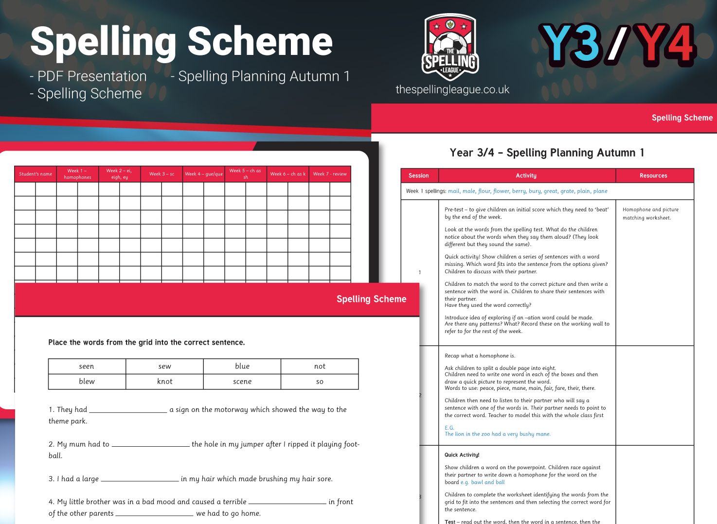 Y34 - Autumn 1 - Grammarsaurus