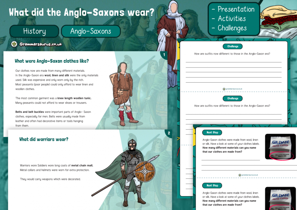 Anglo-Saxons - Grammarsaurus