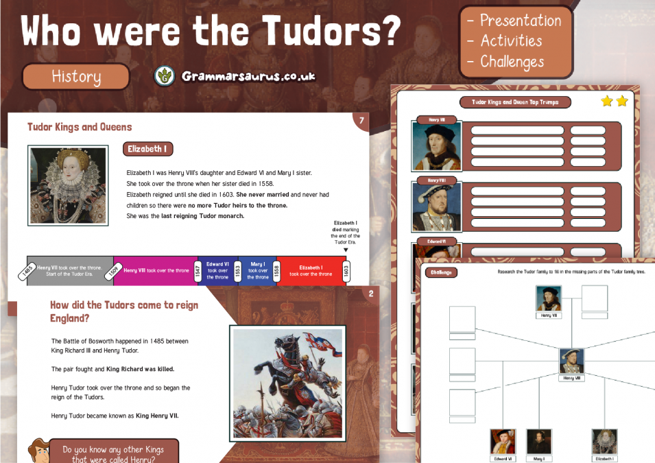 The Tudors - Grammarsaurus