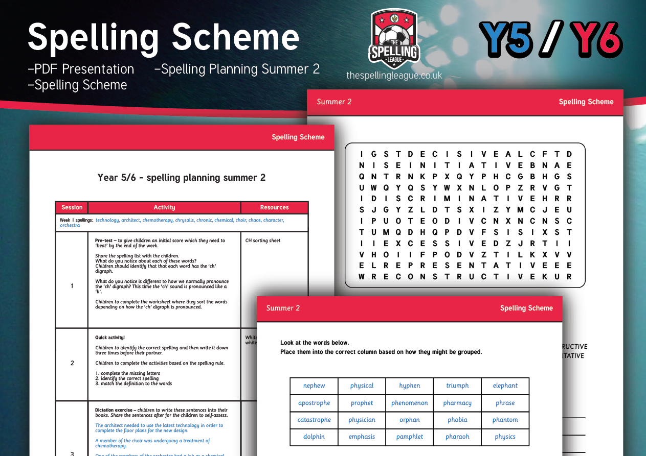 Year 5 6 Spelling Scheme Summer 2 Grammarsaurus year-5-6-spelling-scheme-summer-2-grammarsaurus