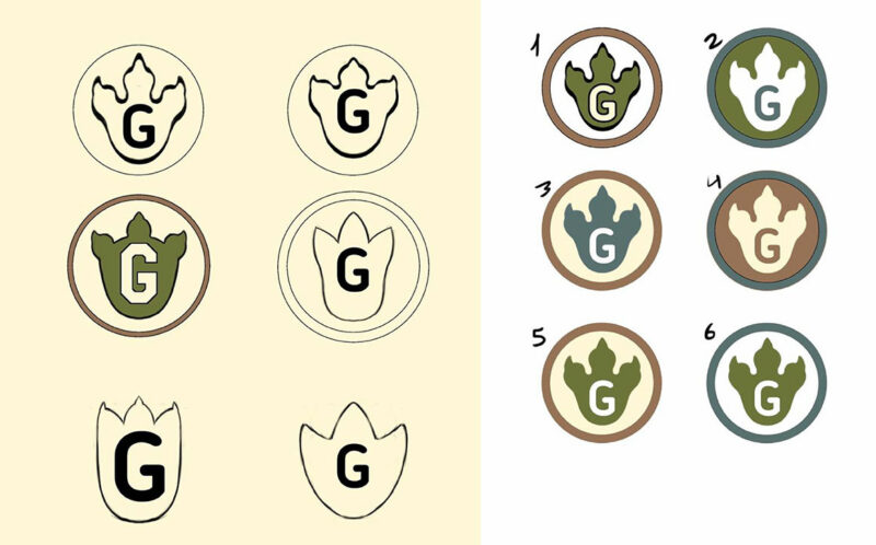 logo-sketchs - Grammarsaurus