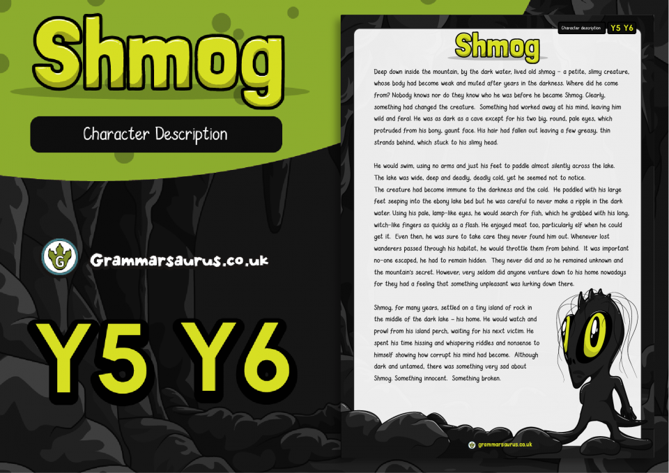 Year 6 Living Things and their Habitats - Grammarsaurus