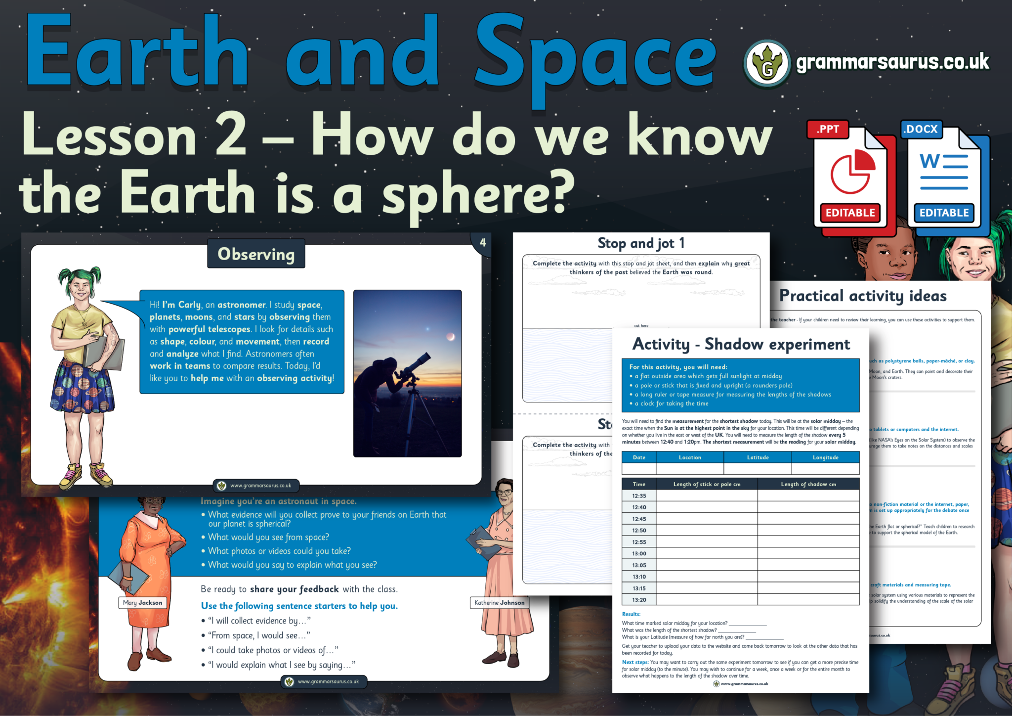 Year 5 Science - Earth and Space - How do we know the Earth is a sphere ...