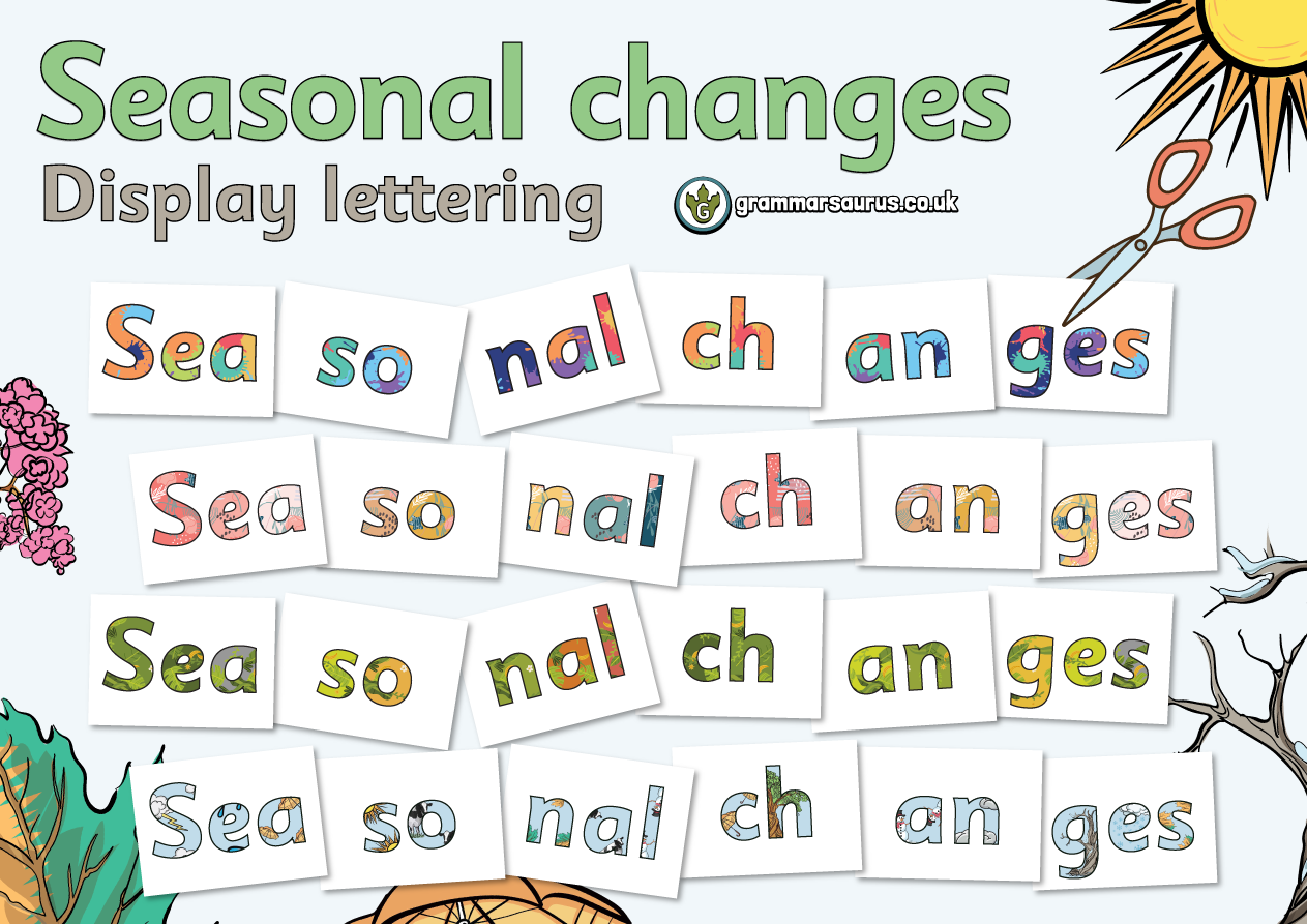Display Lettering ad - Grammarsaurus
