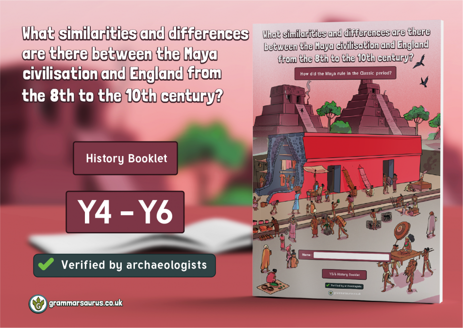 Maya Week 1 ad - Grammarsaurus