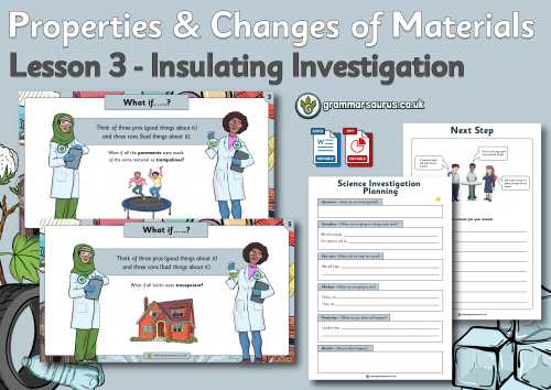 Year 5 Materials - Grammarsaurus