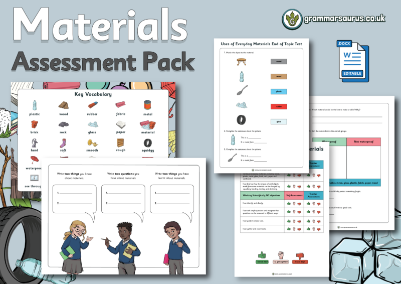 Year 2 Materials - Grammarsaurus