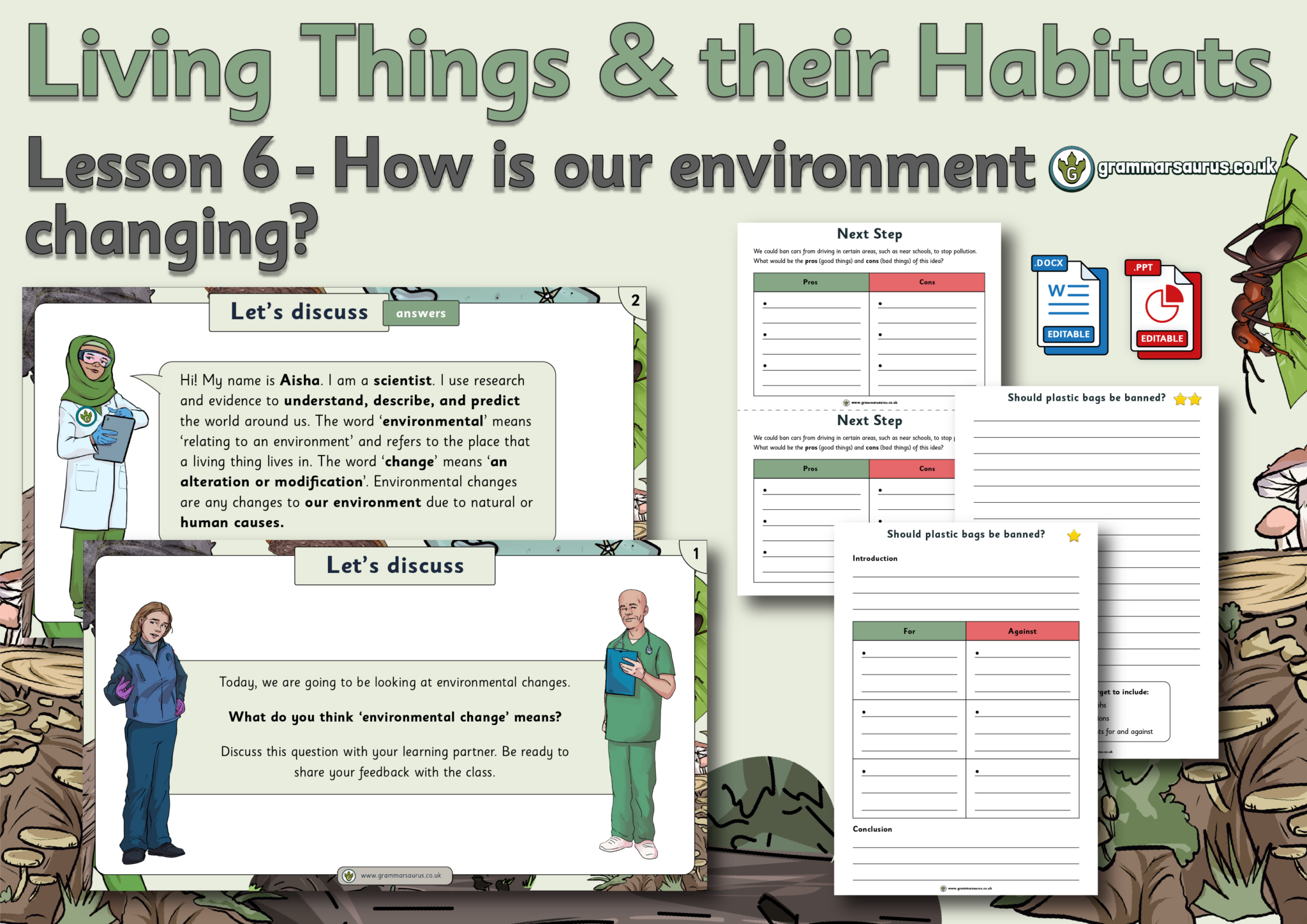 Year 4 Science - Living Things and their Habitats - How is our ...