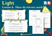 Year 3 Science - Light - How do mirrors work? - Lesson 6 - Grammarsaurus