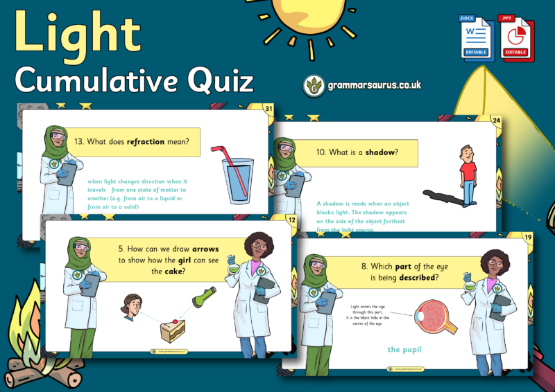 Year 6 Light - Grammarsaurus