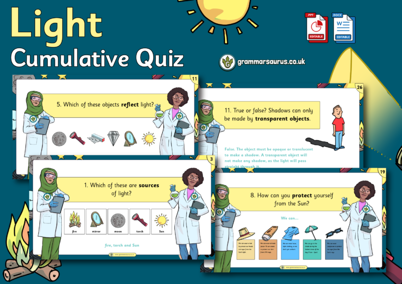Year 3 Light - Grammarsaurus