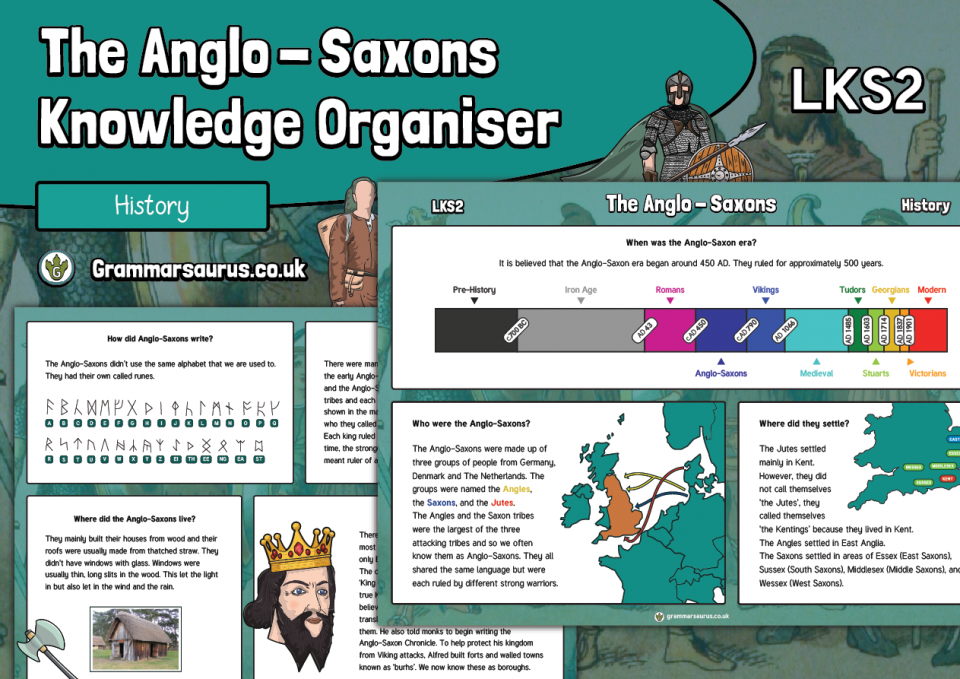 Anglo-Saxons and Vikings - Page 2 of 3 - Grammarsaurus