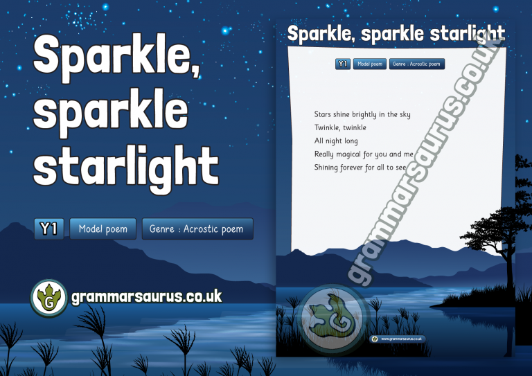 Starlight Ad - Grammarsaurus