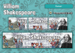 William Shakespeare Display Banner - Grammarsaurus