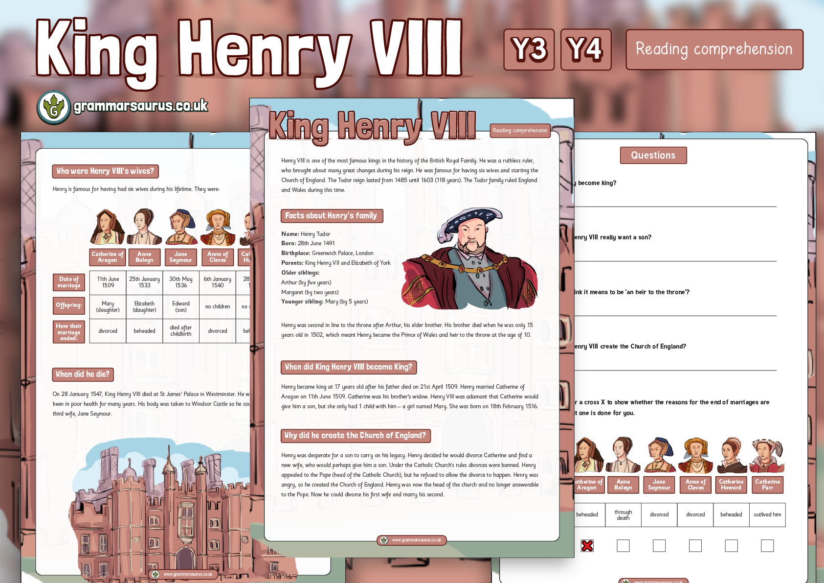 Henry Ad 3-4 - Grammarsaurus