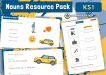 KS1 Nouns Resource Pack - Grammarsaurus