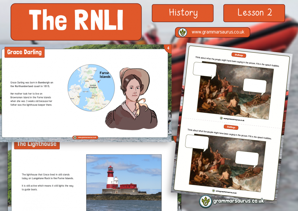 RNLI 2 - Grammarsaurus