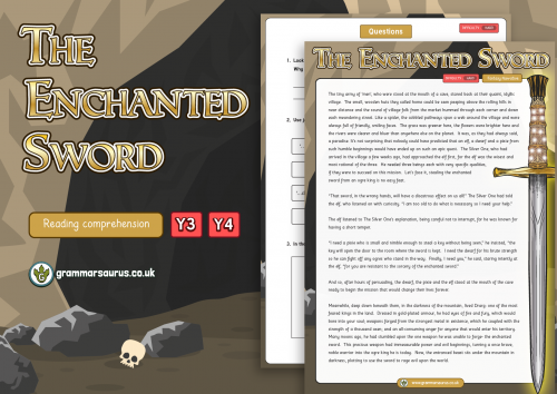 Sword Ad RC - Grammarsaurus