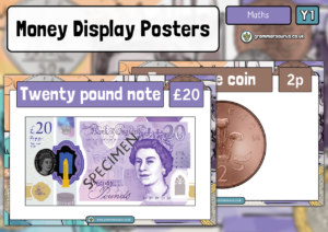 Money - Display Poster - Grammarsaurus