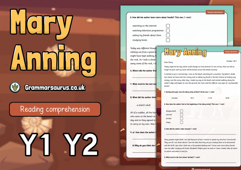 Mary Anning - Grammarsaurus