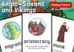 History – Anglo-Saxons and Vikings – Display Posters - Grammarsaurus