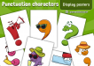 SPaG - Punctuation Display Character Posters - Grammarsaurus