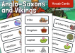 History - Vocab Cards - Anglo-Saxon and Vikings - Grammarsaurus