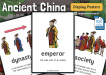 History - Editable Ancient China Display Posters - Grammarsaurus