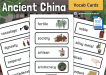 History - Editable Ancient China Vocab Cards - Grammarsaurus