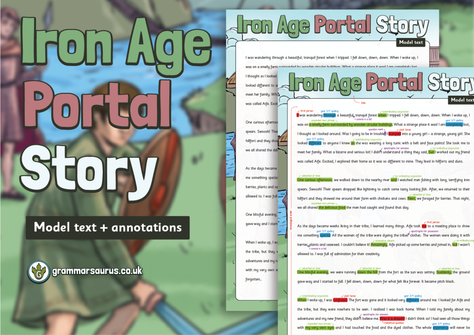 Y3 Narrative - Stories - Page 2 of 2 - Grammarsaurus