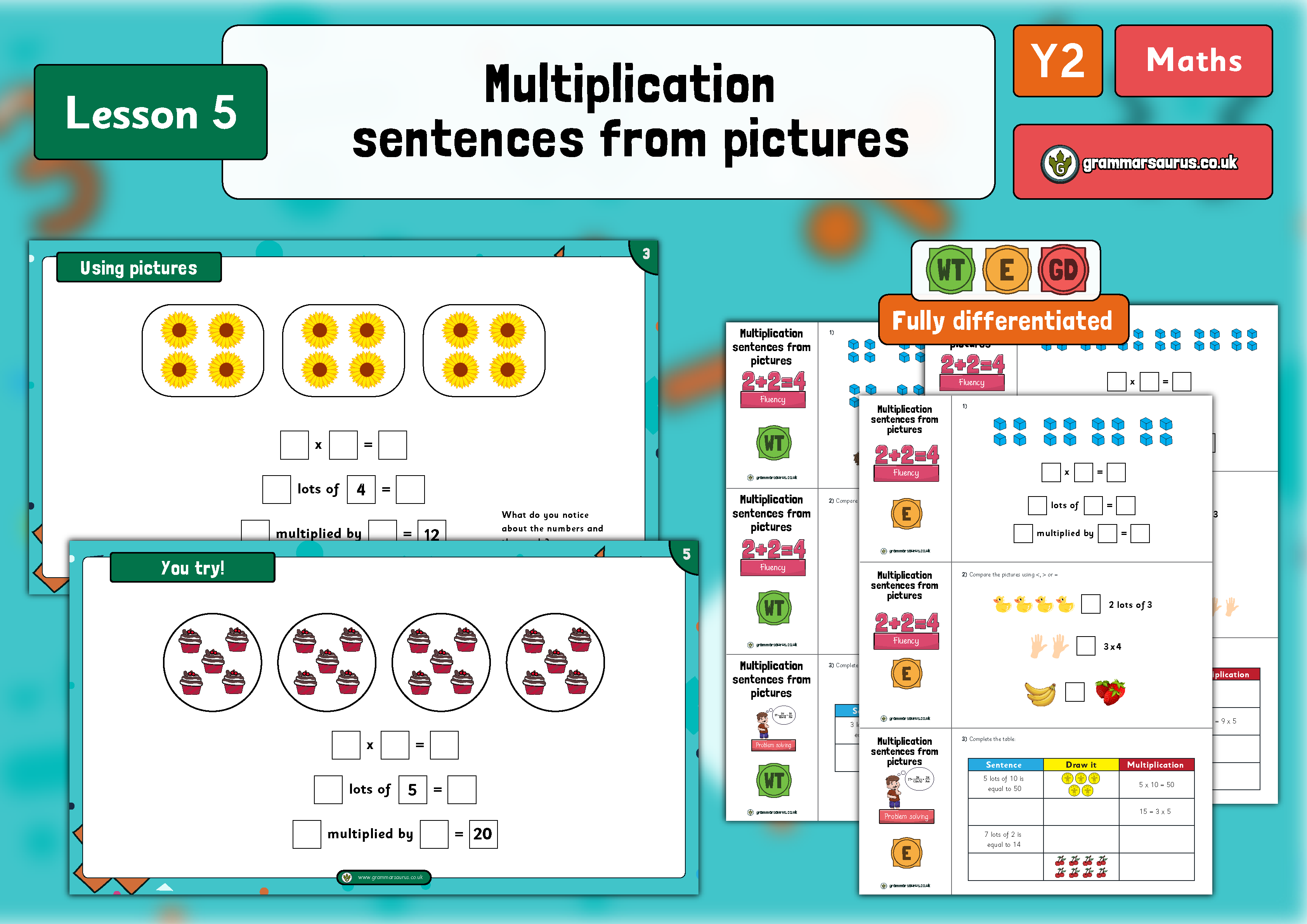 Year 2 Multiplication And Division Multiplication Sentences From Year 2 Multiplication And Division Multiplication Sentences From