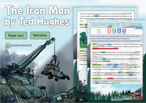 Year 4 Model Text - Narrative - The Iron Man - Grammarsaurus