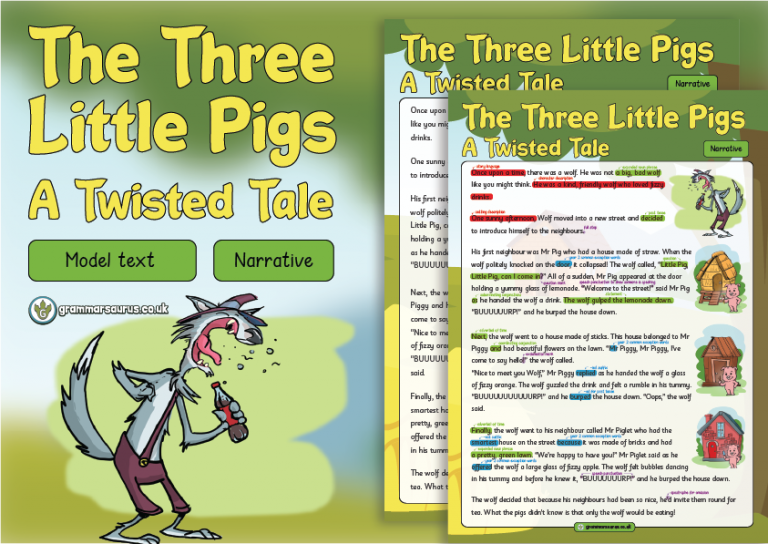 Y2 Narrative - Stories - Grammarsaurus