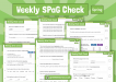 Year 6 Weekly SPaG Check - Spring - Grammarsaurus