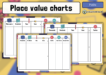 Maths - Place Value Charts - Grammarsaurus